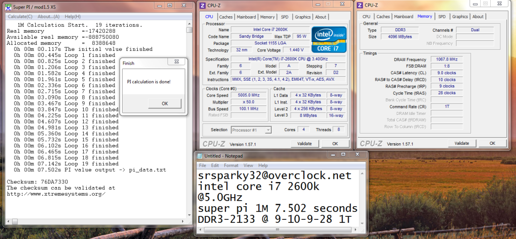i7 2600k-stable oc/benchmarks | Overclock.net