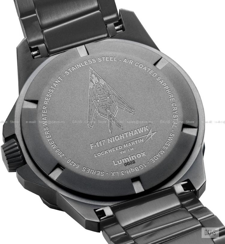 LUMINOX 6422 F-117 Nighthawk Date b (end 12/9/2024 12:00 AM)