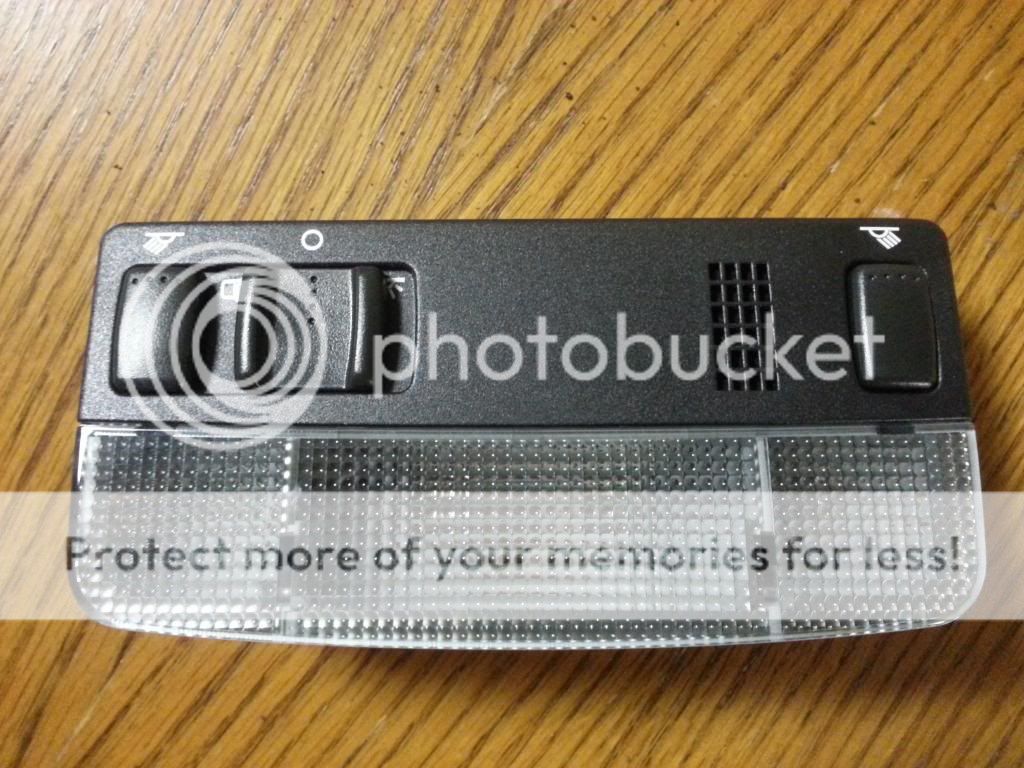 Mk4/MkIV 25th Anniversary Black Overhead Console (For Non-Sunroof Cars ...