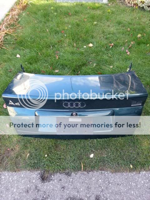 OEM Euro Trunk for B5 A4 / S4 FS | VW Vortex - Volkswagen Forum