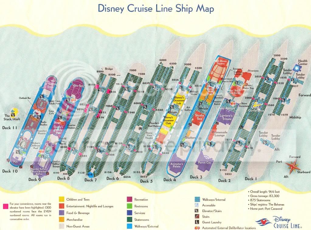 Disney Magic Personal Navigator: 19Sept2009 (Western Carib) - Disney ...