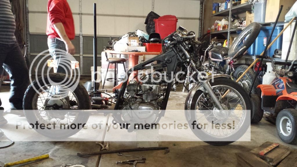 1982 KZ305 HARDTAIL SHENANIGANS | DO THE TON