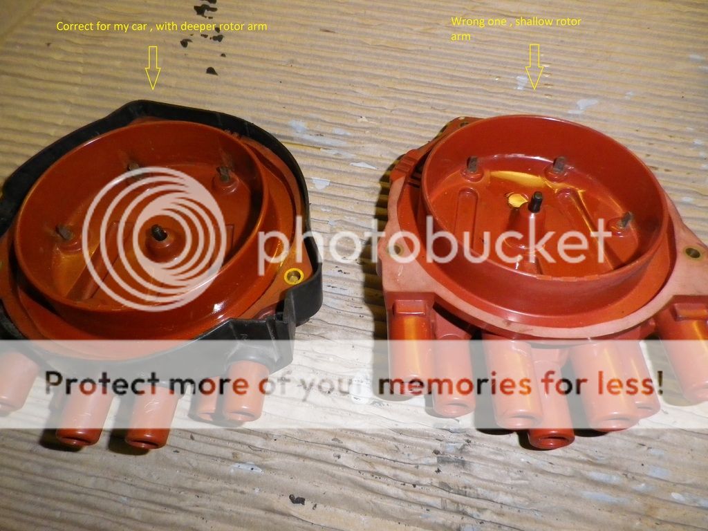 Early/later dizzy cap and rotor arms - bigcoupe.com