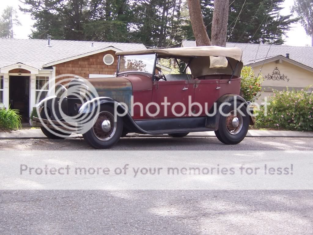 36 rear end in a model A chassis - The Ford Barn
