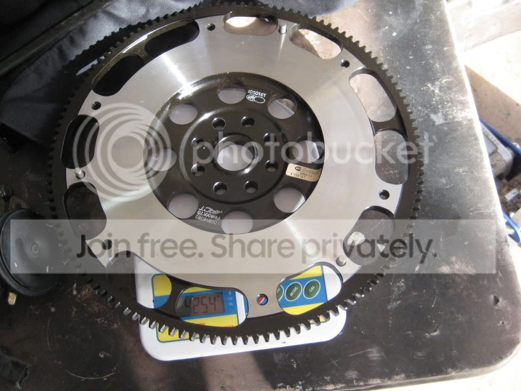 Lightweight Flywheel and Pulleys and the Subaru Boxer CEL